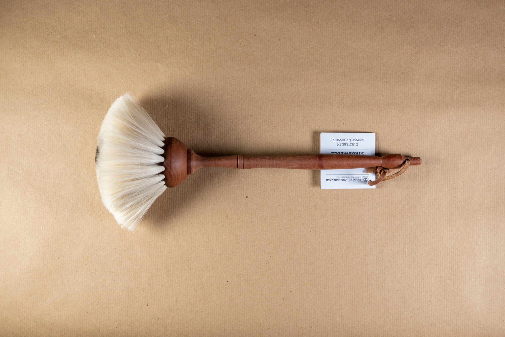 Goat Hair Dust Brush - Light - Easton Estate and Walled Gardens