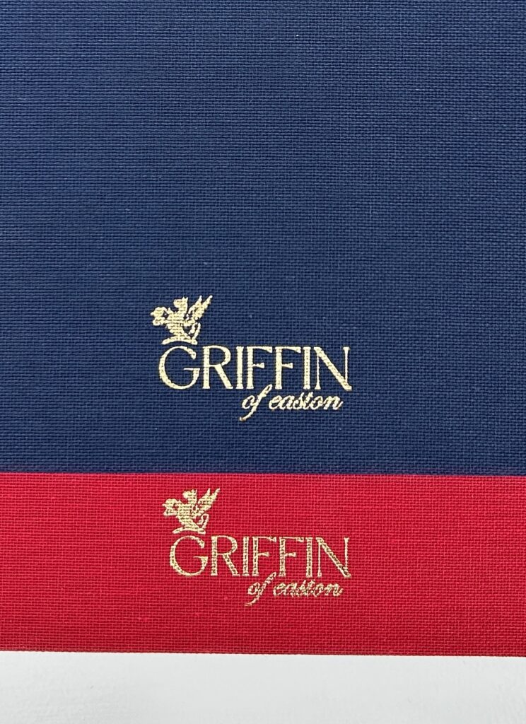 Griffin Handmade Notebook (Various Colours) - Easton Estate and Walled ...