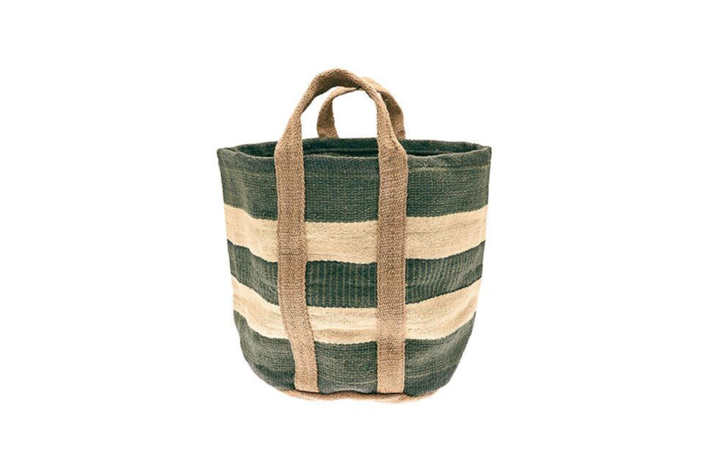 Jute Storage Basket Multi - Easton Estate and Walled Gardens