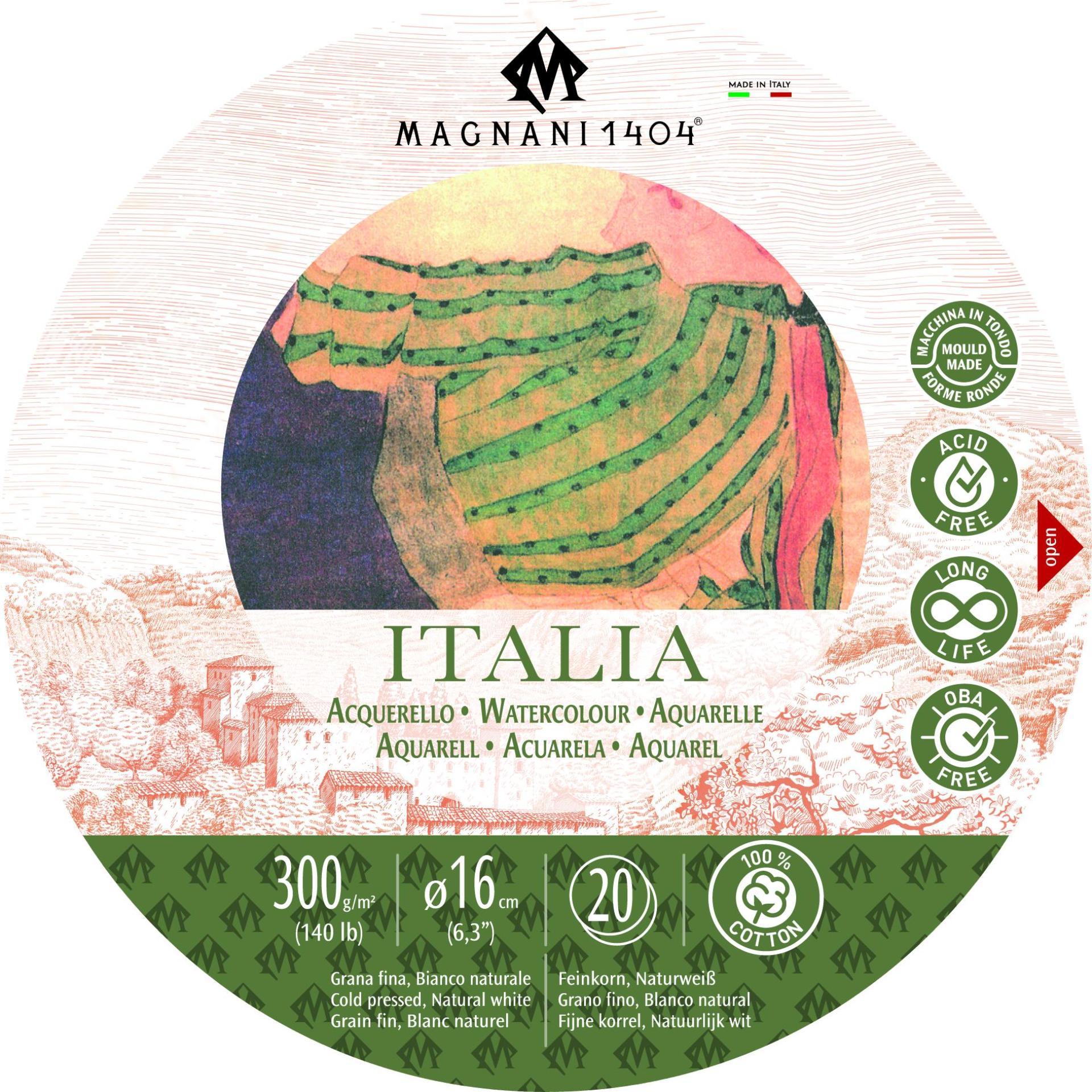 Magnani 1404 Watercolour Paper Round Block - Easton Estate and Walled ...